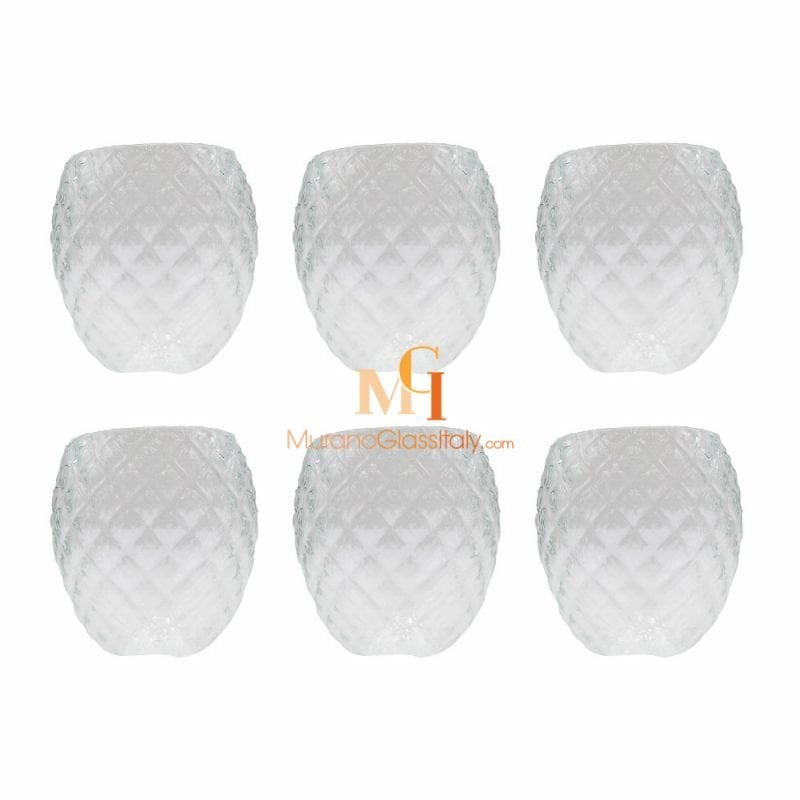 Crystal Drinking Glasses Set - Shop Online | MADE IN ITALY